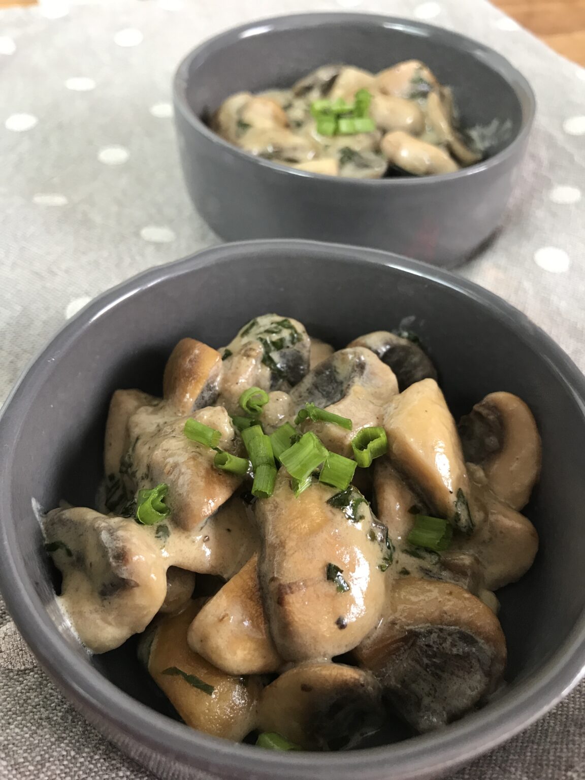 Champignons sautés au basilic – Torchons & Serviettes