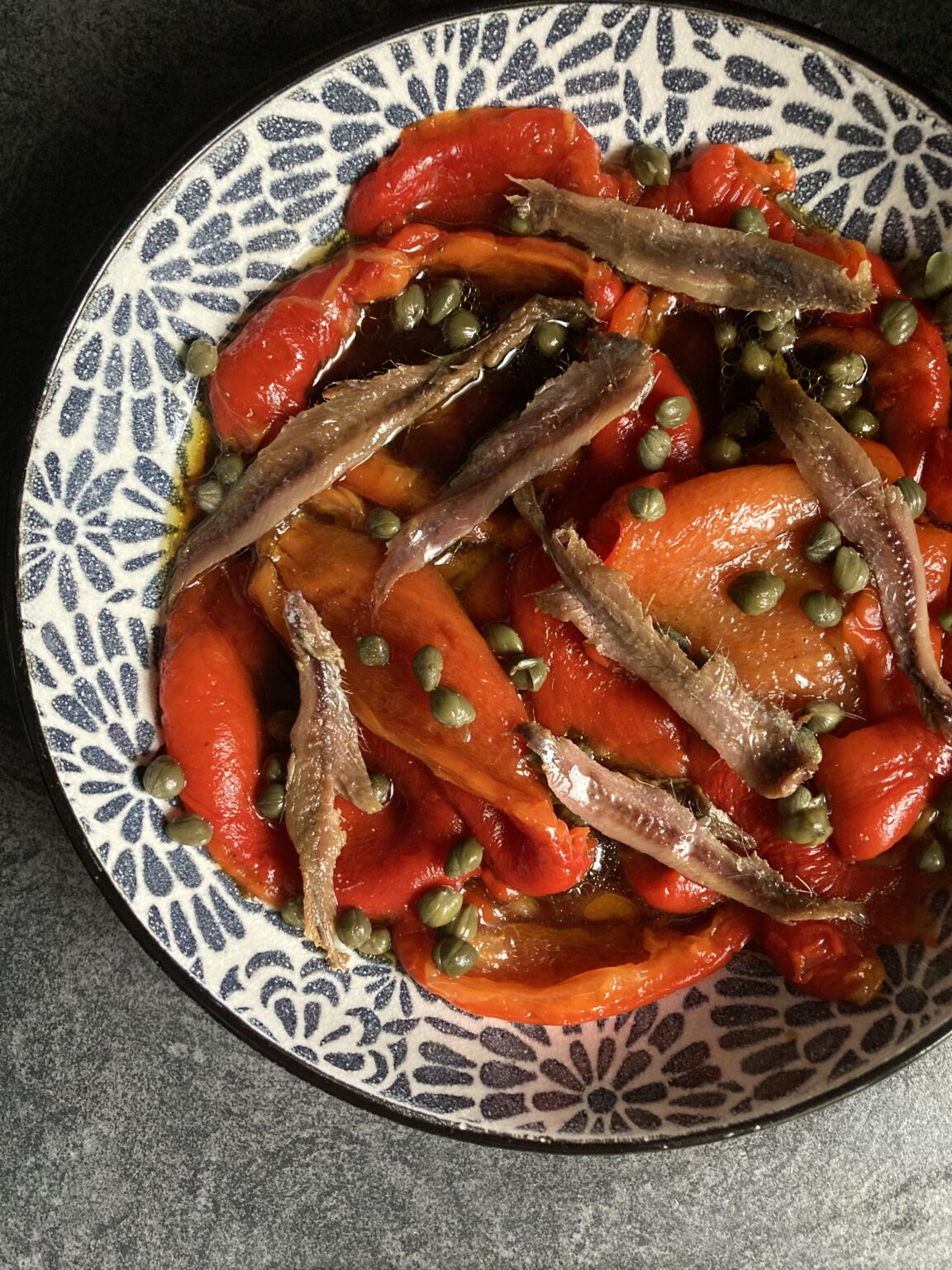 Salade de poivrons rouges – Torchons & Serviettes