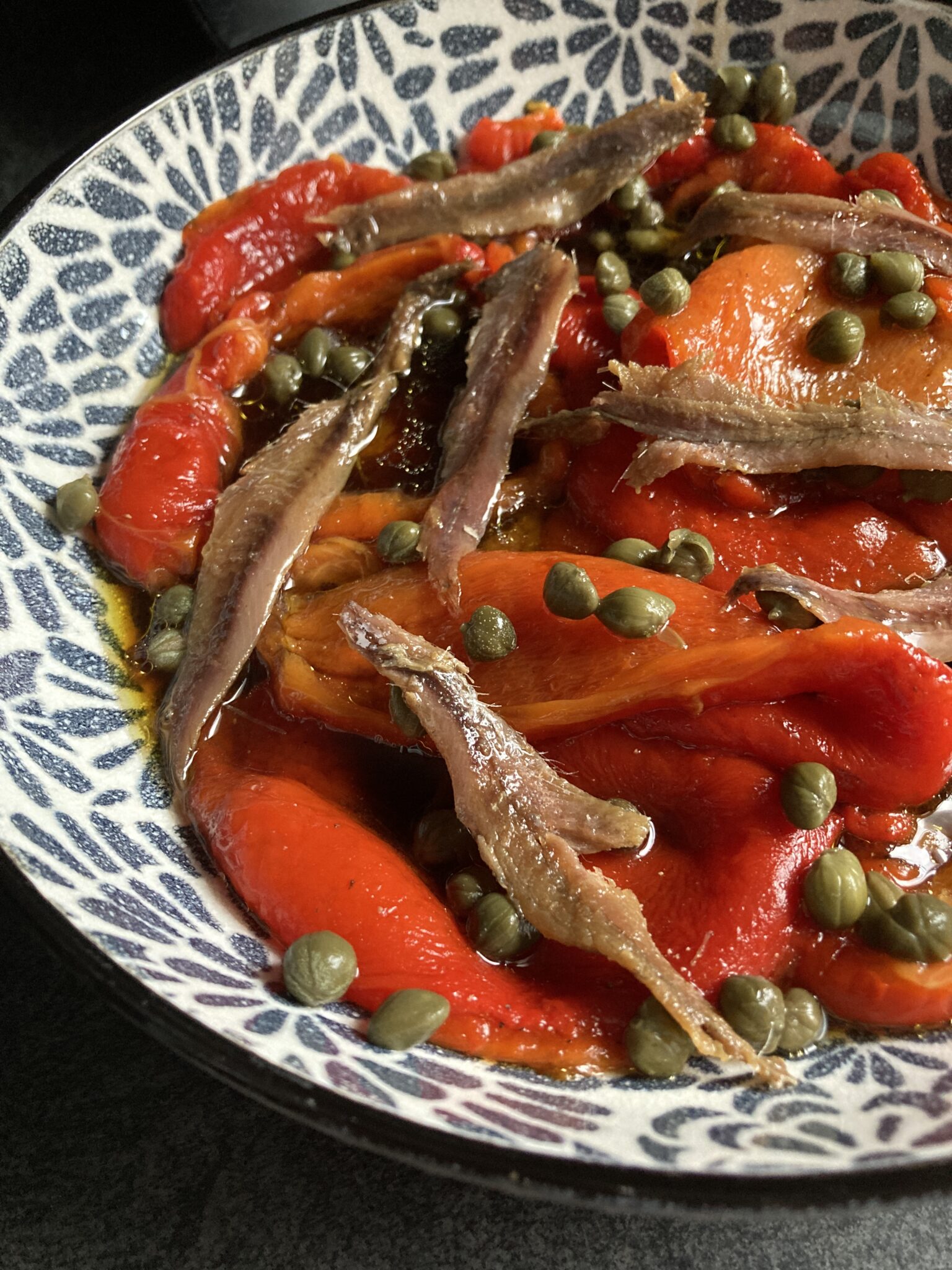 Salade de poivrons rouges – Torchons & Serviettes